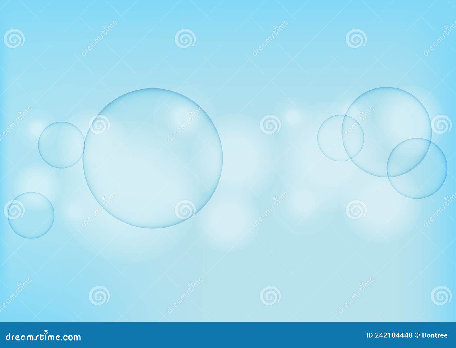 Clear Sky bokeh background stock vector. Illustration of blue - 242104448