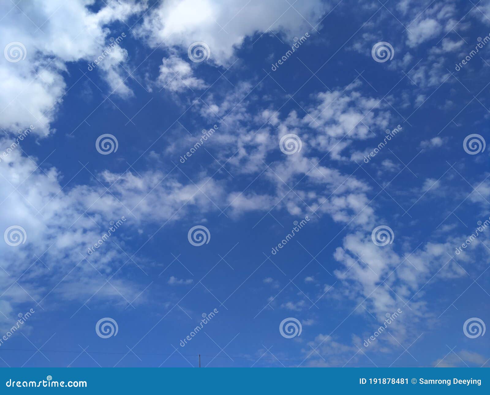 Clear sky during the day stock image. Image of daytime - 191878481