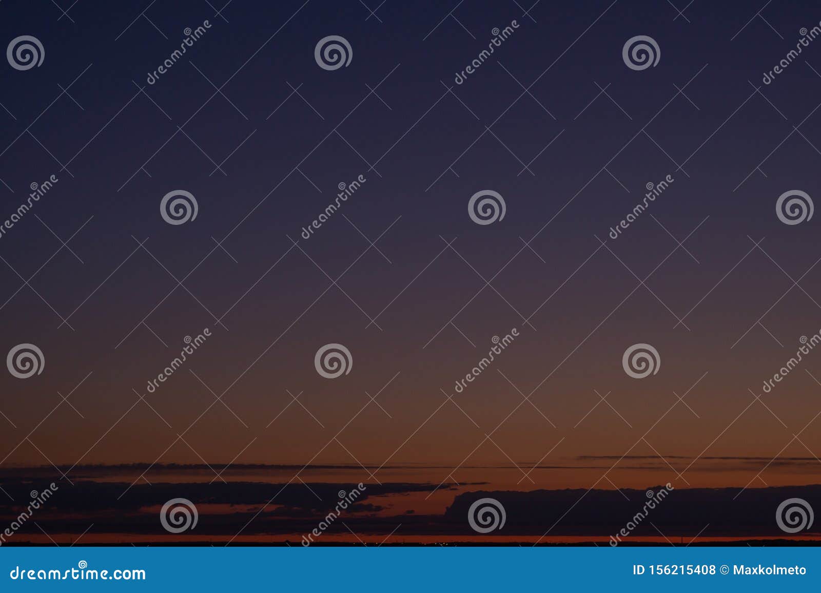 Clear Sky at Sunset. Dark Sky Background Stock Photo - Image of evening ...