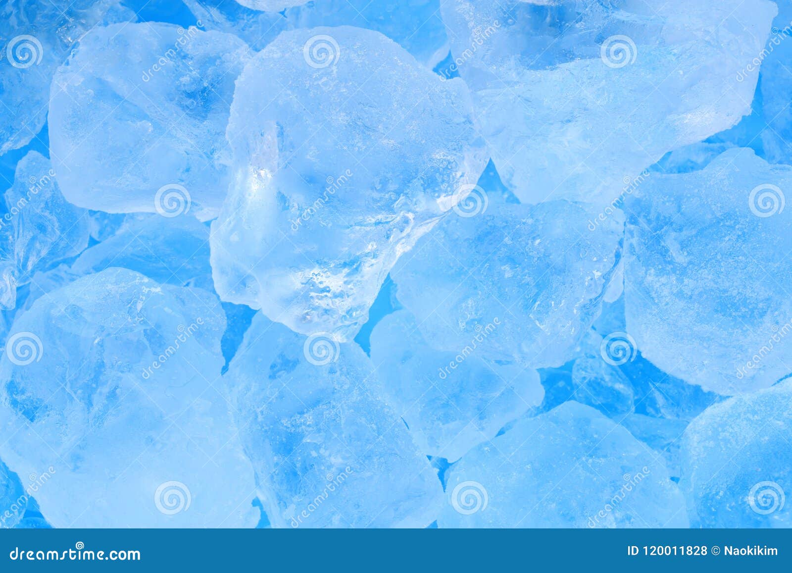 Summer Blue Ice Cube Texture Background Stock Photo - Image of light ...