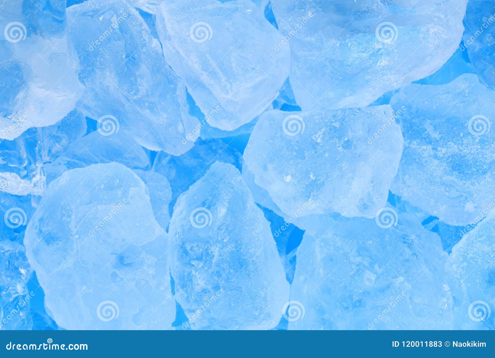 Summer Blue Ice Cube Texture Background Stock Image - Image of freeze ...