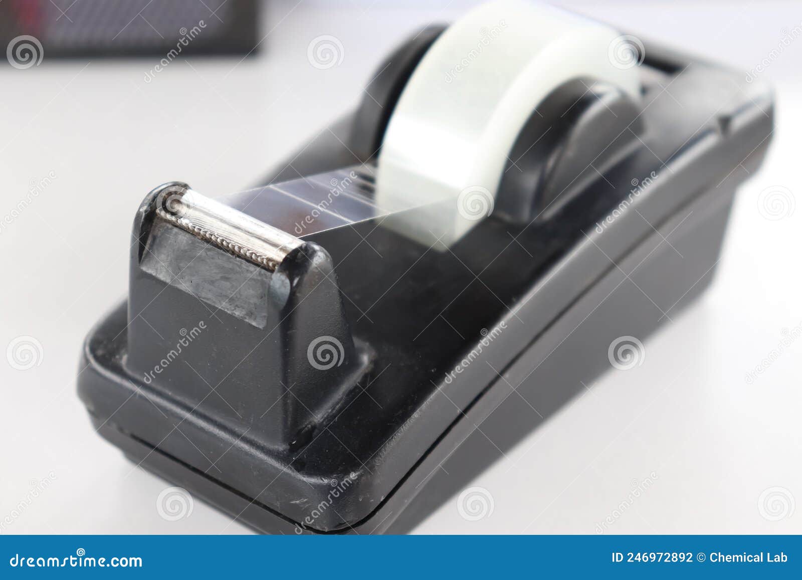 Clear Tape is Used for Sticking Things and Being Sticky Stock Photo ...