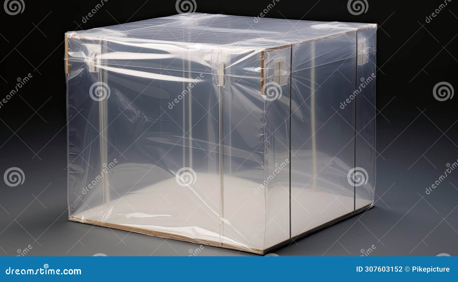 Clear transparent package stock illustration. Illustration of pouch ...
