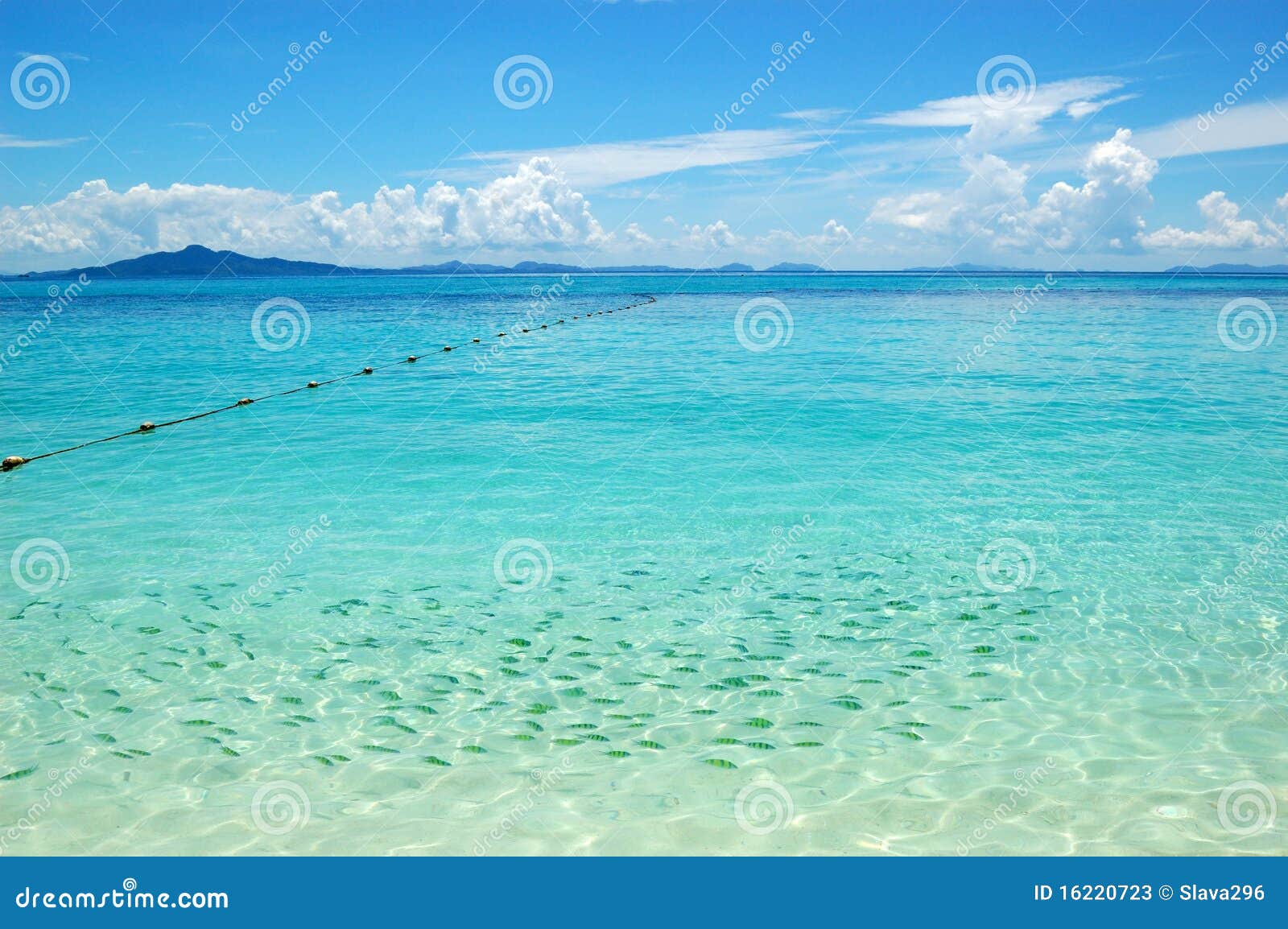 Clear Turquoise Water of Indian Ocean Stock Image - Image of phuket ...