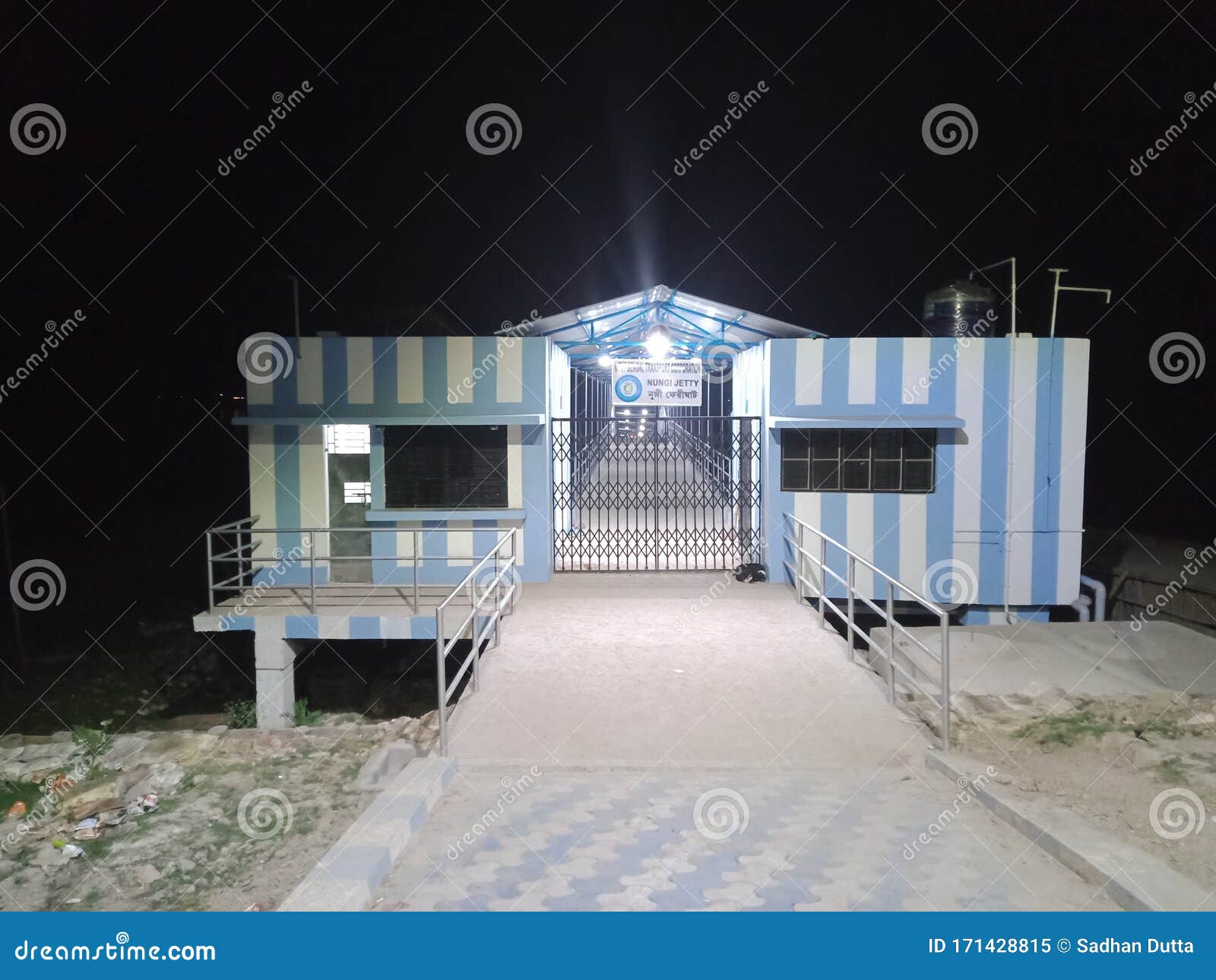 Newly Constructed Birdhouse Or Pakshi Ghar Also Called Chabutro On Old ...