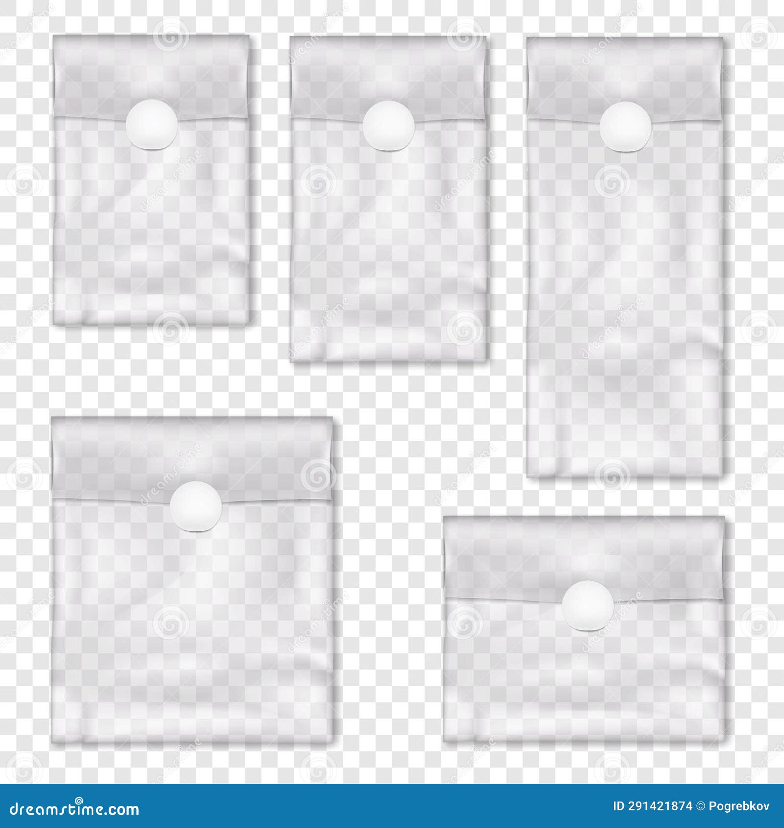Clear Vinyl Pouch With Fold Top On Transparent Background Vector Mock ... Clear Vinyl Pouch With Fold Top On Transparent Background Vector Mock ...
