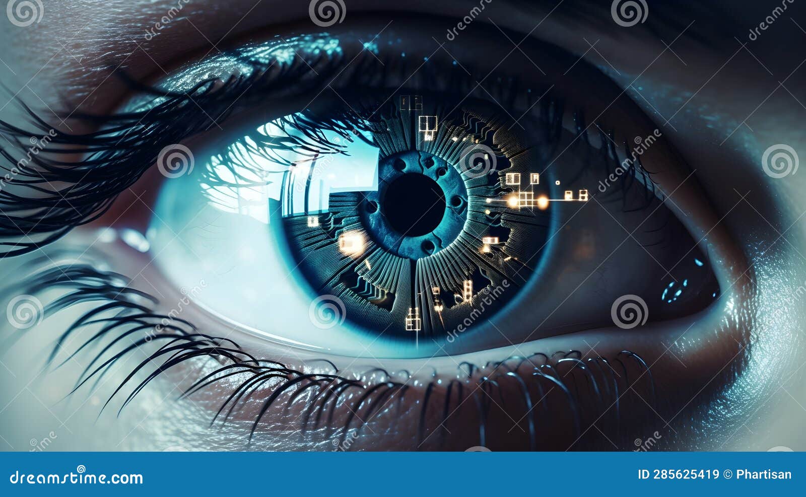 Clear Vision: Eye Surgery and Care Stock Illustration - Illustration of ...