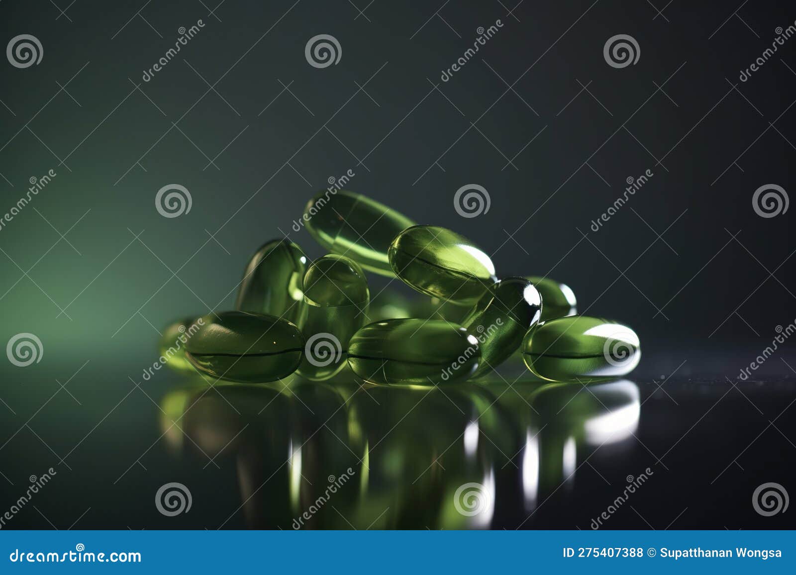 Clear Vitamin Supplements Background from Generative Ai Stock ...