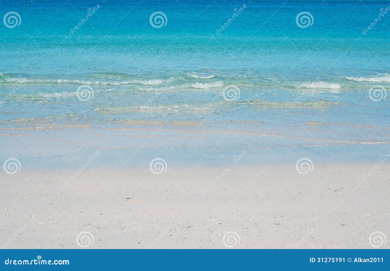 Clear water stock image. Image of marine, sand, pelosa - 31275191