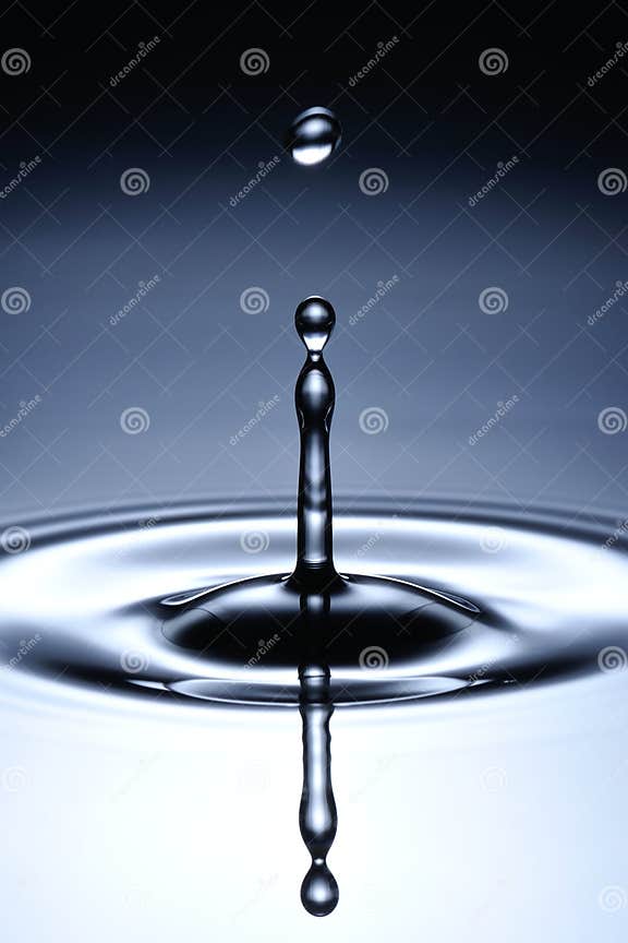 Clear Water Drop Splash stock photo. Image of drip, drop - 25289912