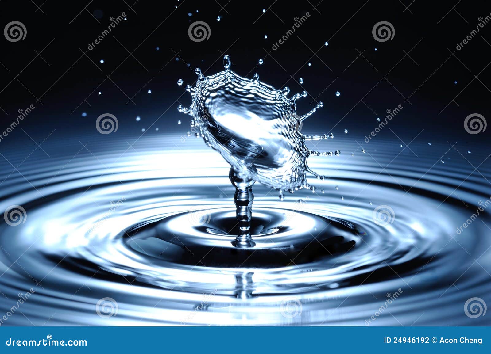 Water Drop Splash Photography