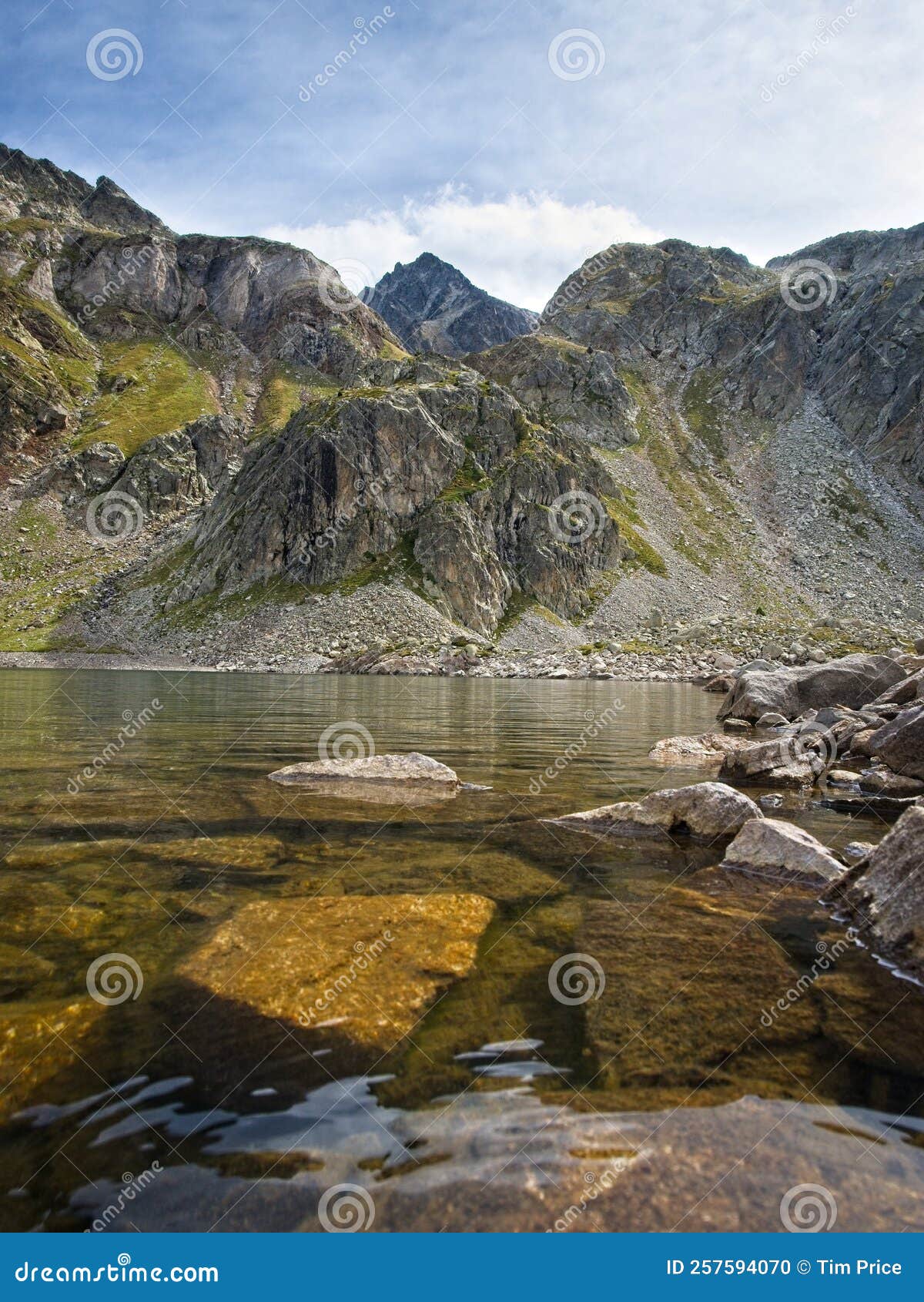 Ibones De Arriel and Balaitous Stock Photo - Image of view, tourism ...