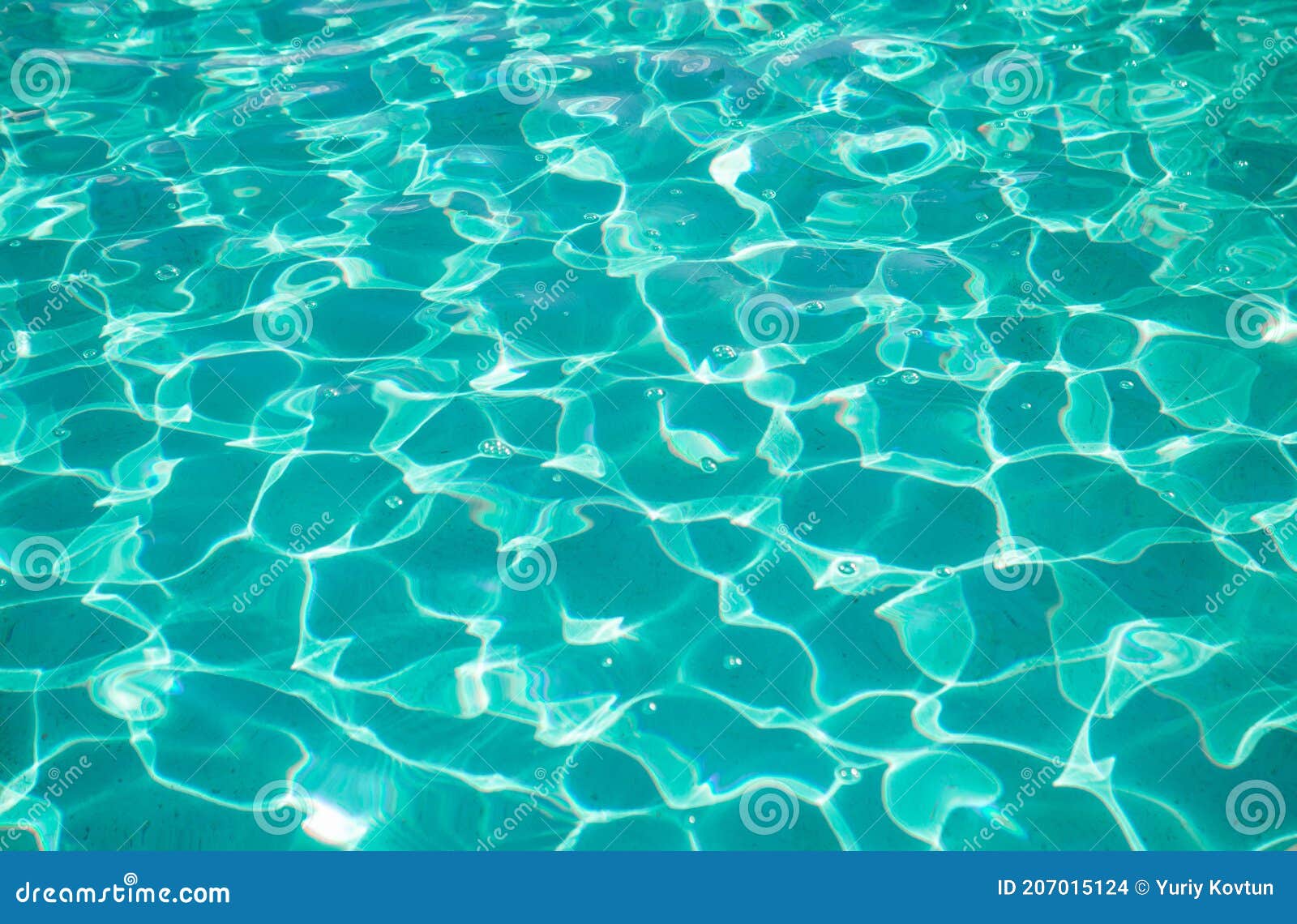 Clear Water Pool with Shine Rays Sun Stock Photo - Image of ripple ...