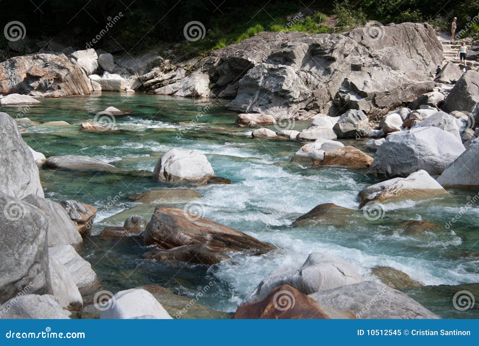 Clear water on the river stock image. Image of verzasca - 10512545