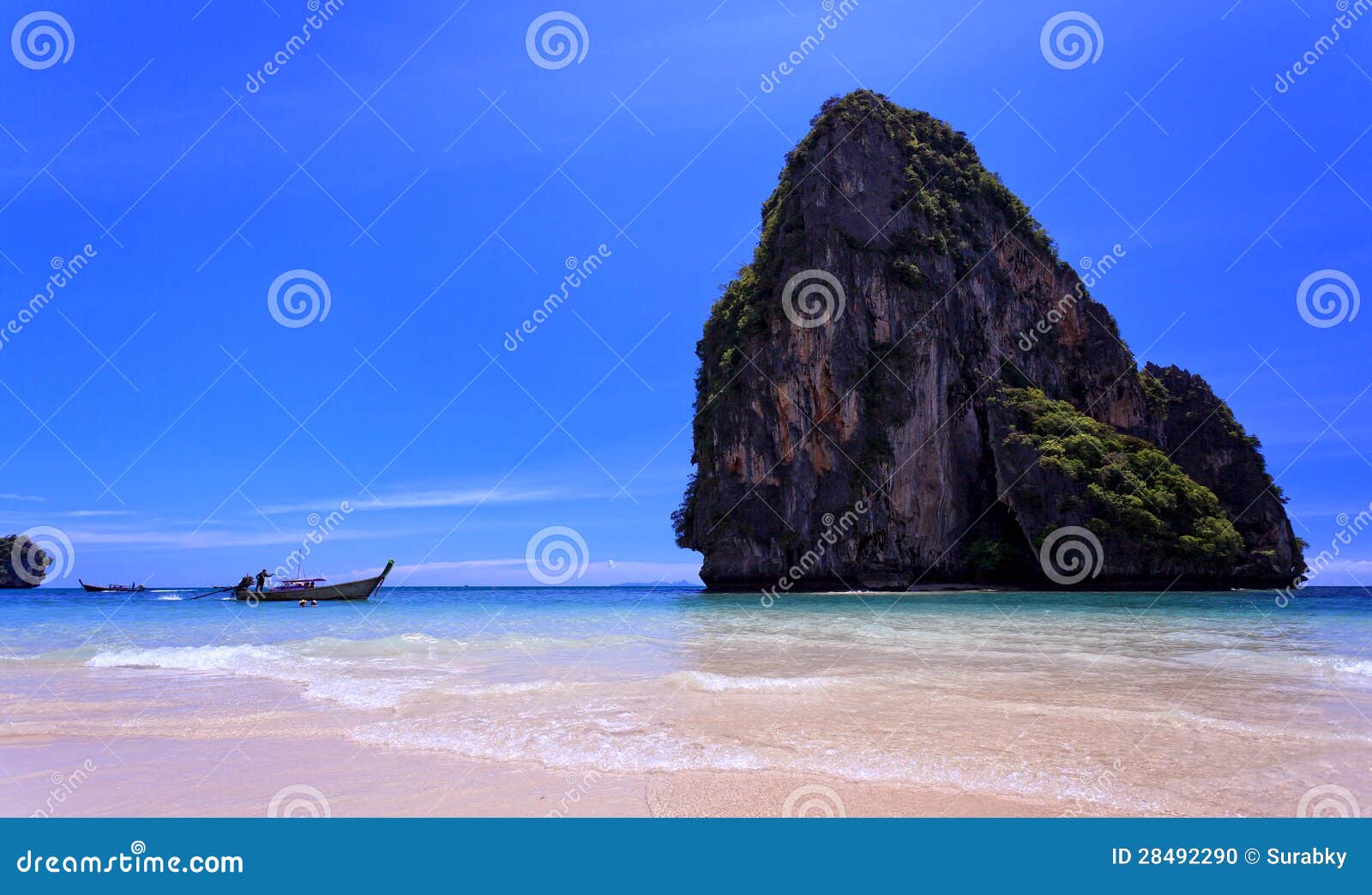 Clear water in thai sea stock photo. Image of beautiful - 28492290