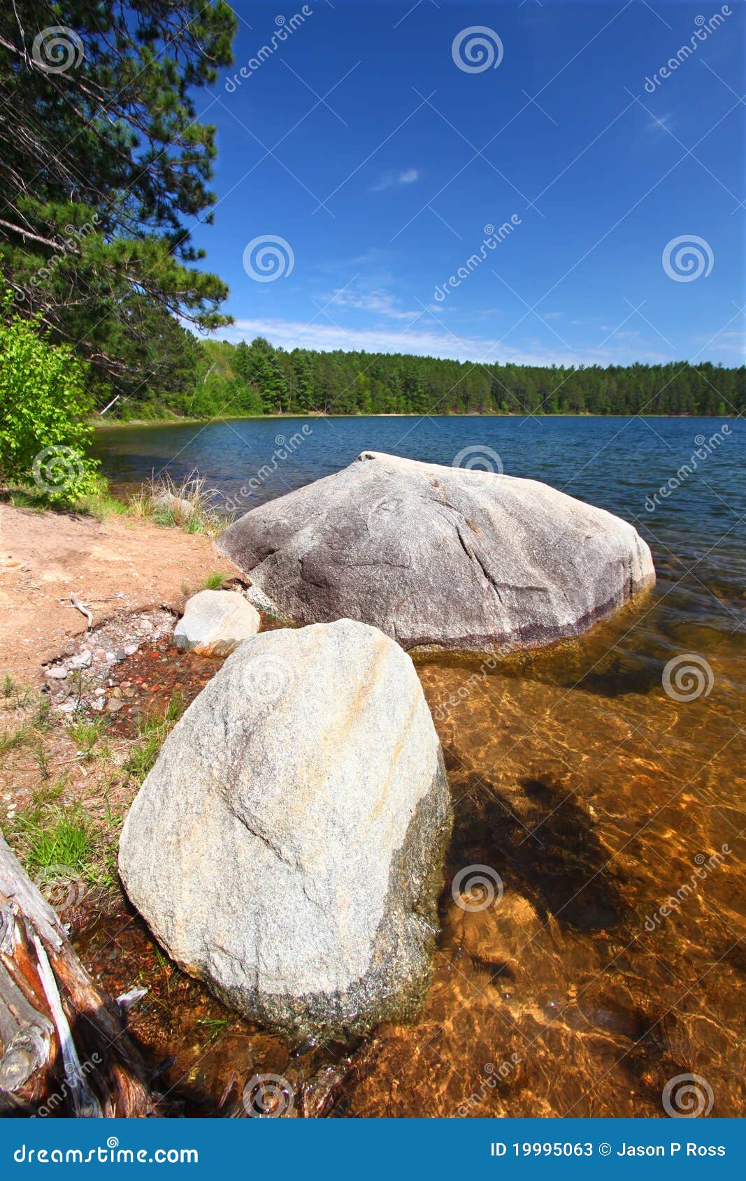 Clear Waters of Northwoods Wisconsin Stock Image - Image of scenery ...