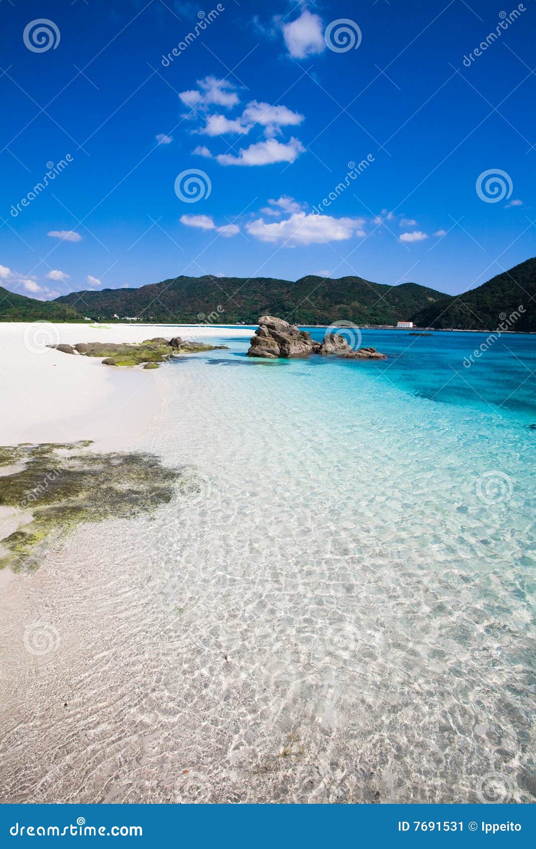 Clear Waters of Southern Japan Stock Image - Image of island, escape ...