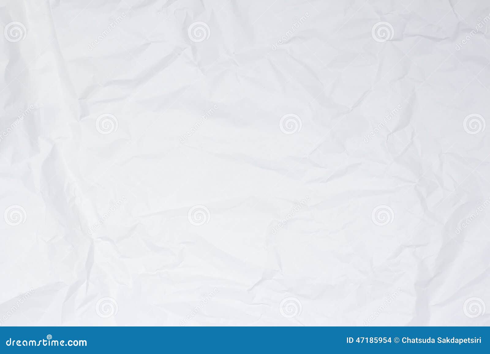 Clear White Creased Paper Background Texture Stock Photo - Image of ...