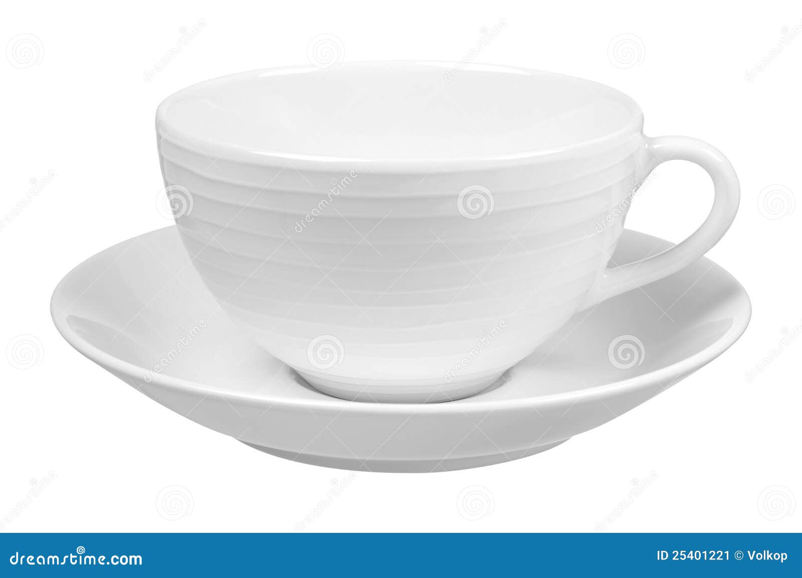 Clear white cup on plate stock image. Image of energy - 25401221