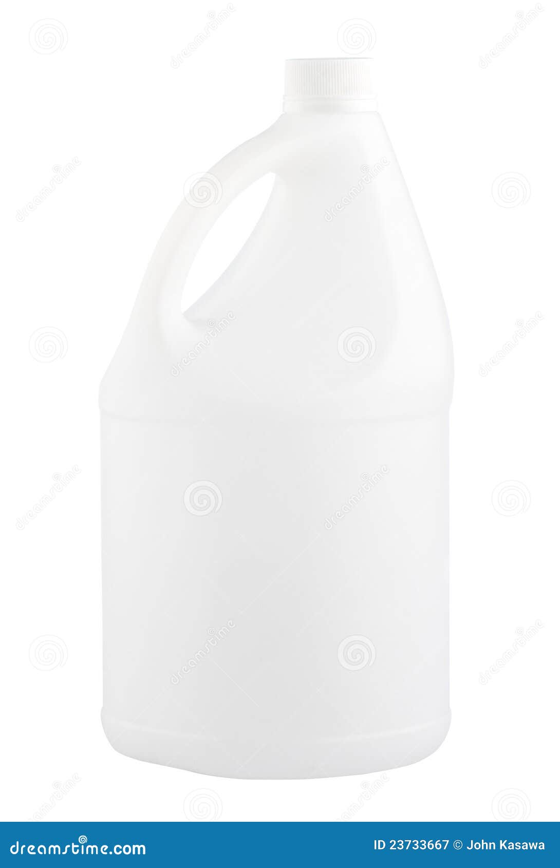 Clear White Liquid Container Stock Image - Image of dishwashing, handle ...