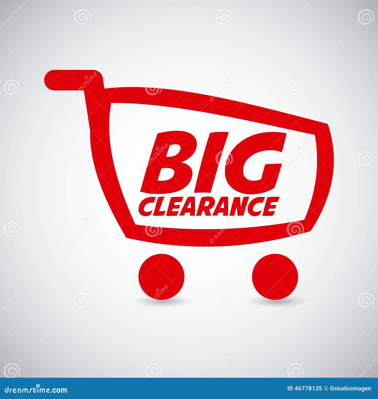 Clearance design stock vector. Illustration of advertising - 46778135