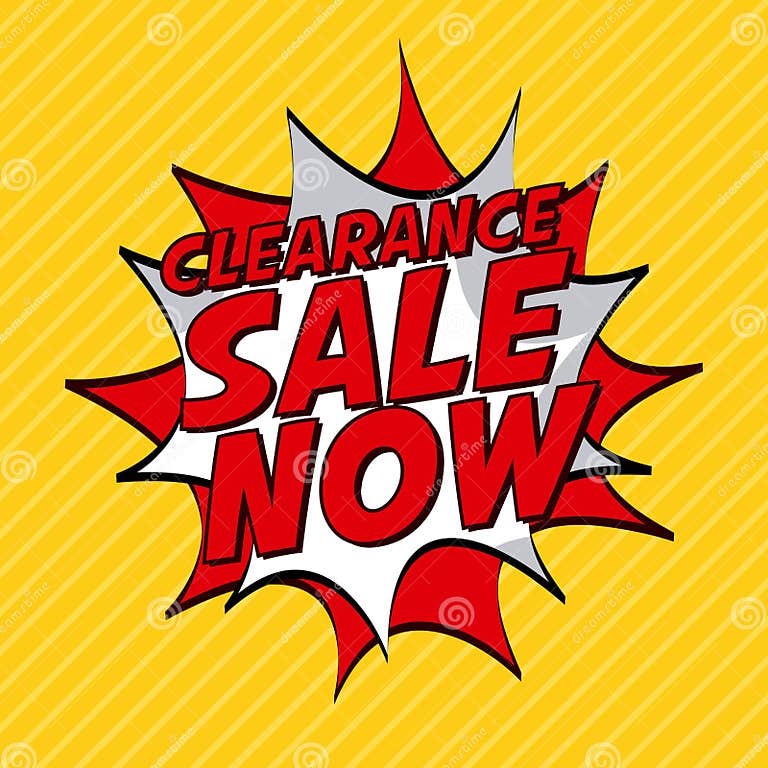 Clearance design stock vector. Illustration of store - 46778140