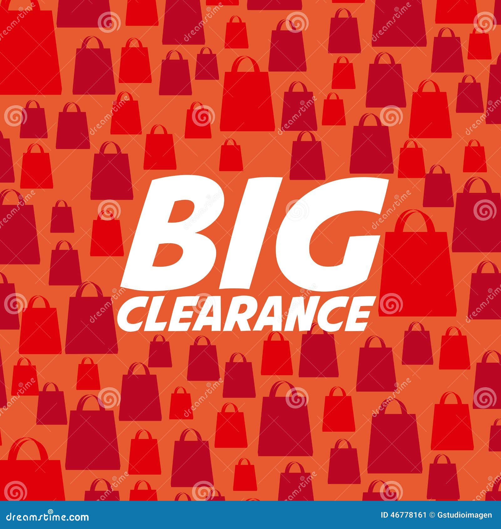 Clearance design stock vector. Illustration of promotion - 46778161