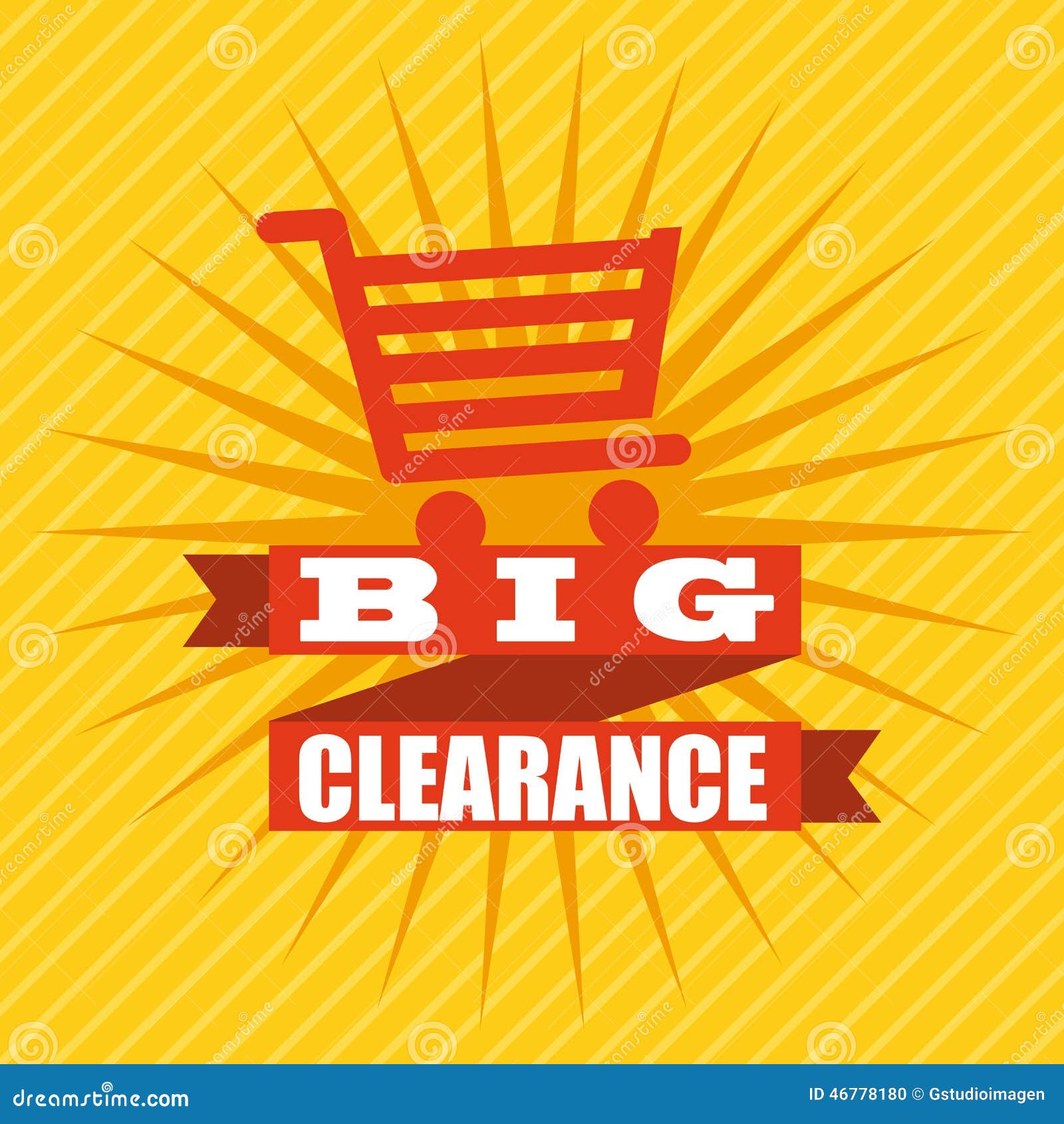 Clearance design stock vector. Illustration of clearance - 46778180