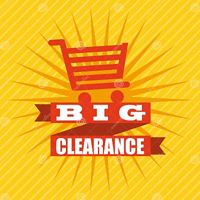 Clearance design stock vector. Illustration of clearance - 46778180