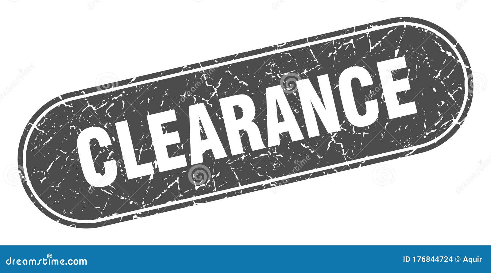 Clearance Sign. Clearance Grunge Stamp Stock Vector - Illustration of ...