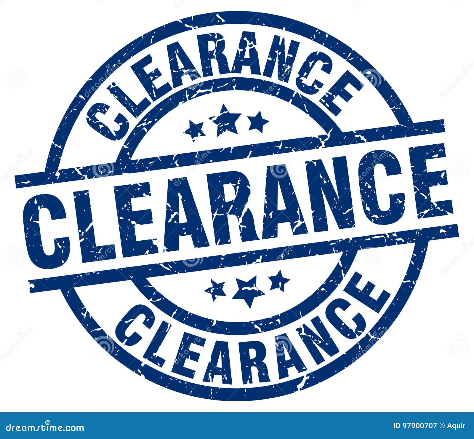 Clearance stamp stock vector. Illustration of background - 97900707