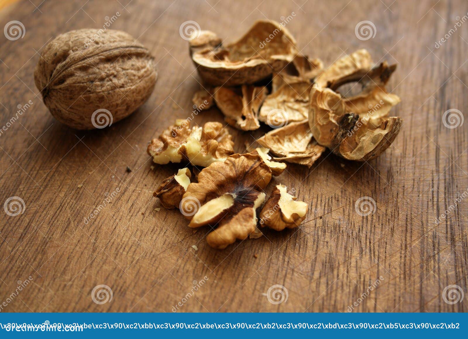 Cleared walnut stock image. Image of isolated, snack, cleared - 6914665