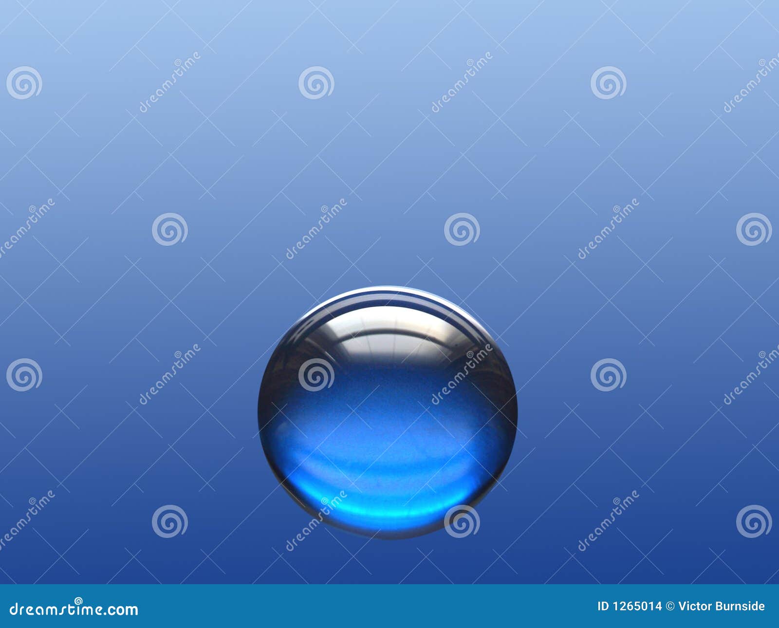 Clearwaterdrop stock photo. Image of glow, smooth, domed - 1265014