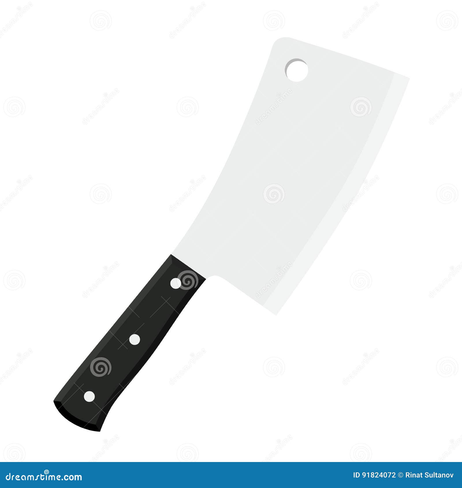 Butcher Cutting Meat Cartoon Stock Illustrations – 238 Butcher Cutting ...