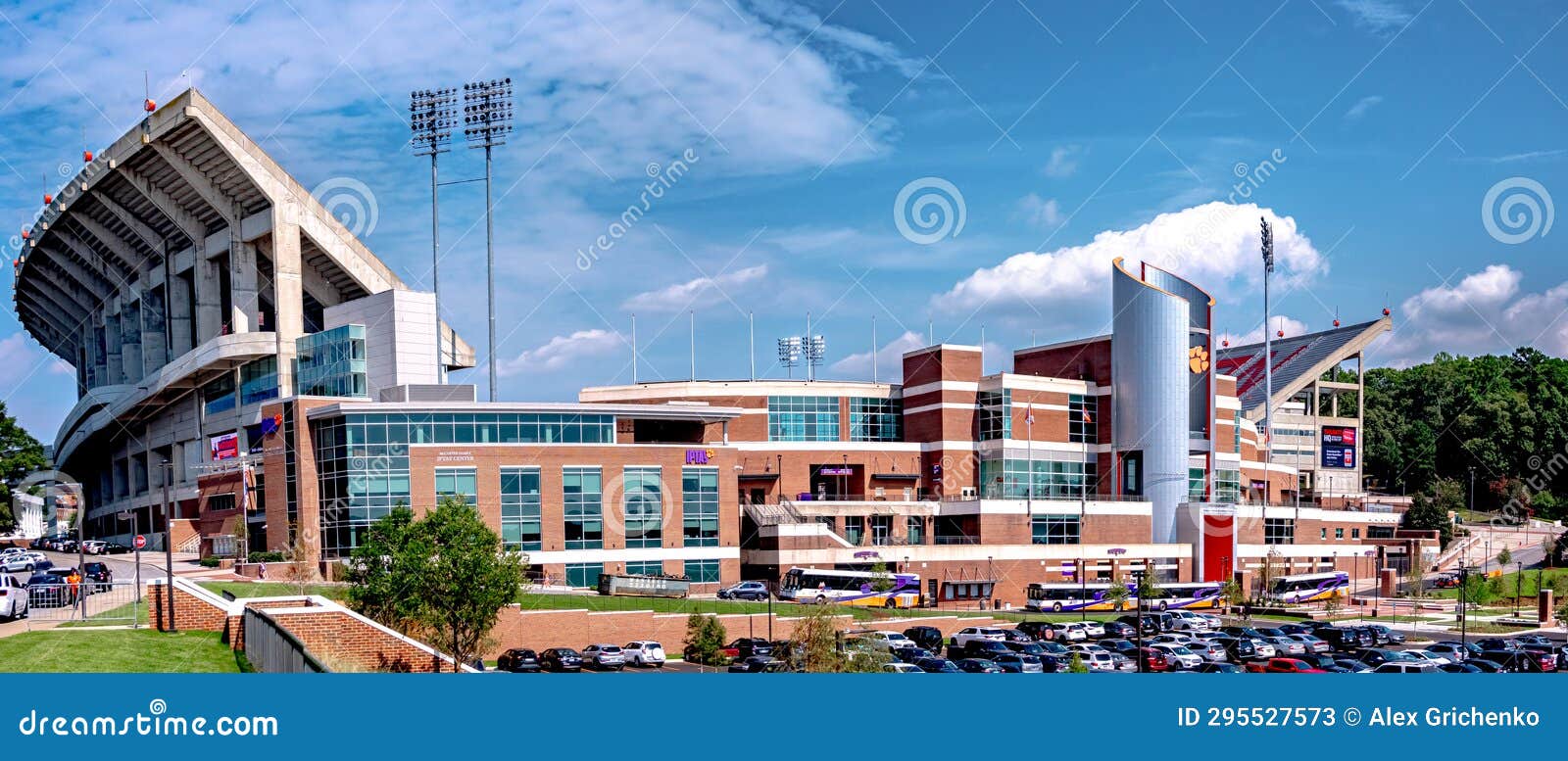 Clemson, SC - 2023: Memorial Stadium on the Clemson University Campus ...