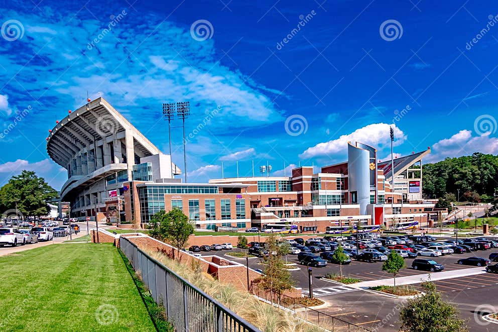 Clemson, SC - 2023: Memorial Stadium on the Clemson University Campus ...