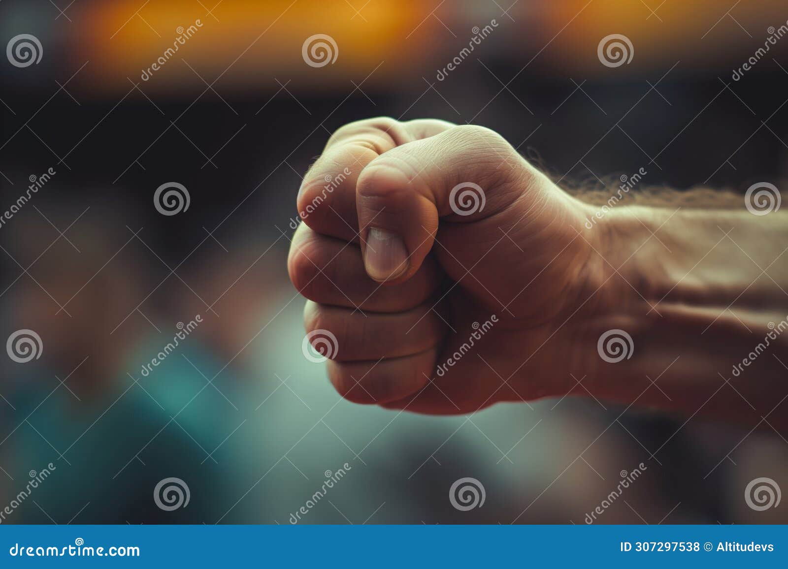 Clenched Fist after Winning a Point Stock Photo - Image of gesture ...