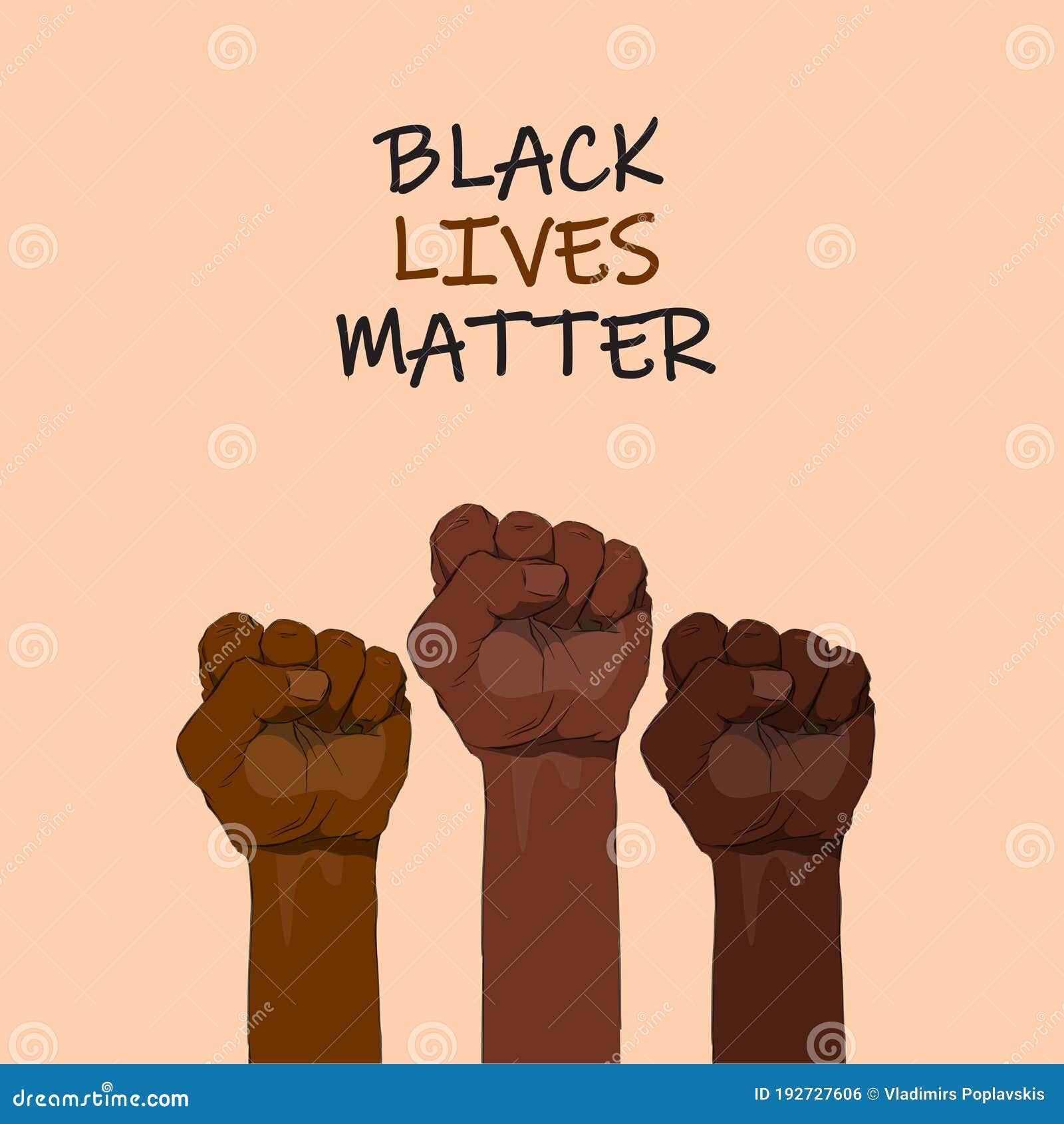 Clenched Fists Raised in Protest. Black Lives Matter Editorial Photo ... Clenched Fists Raised in Protest. Black Lives Matter Editorial Photo ...