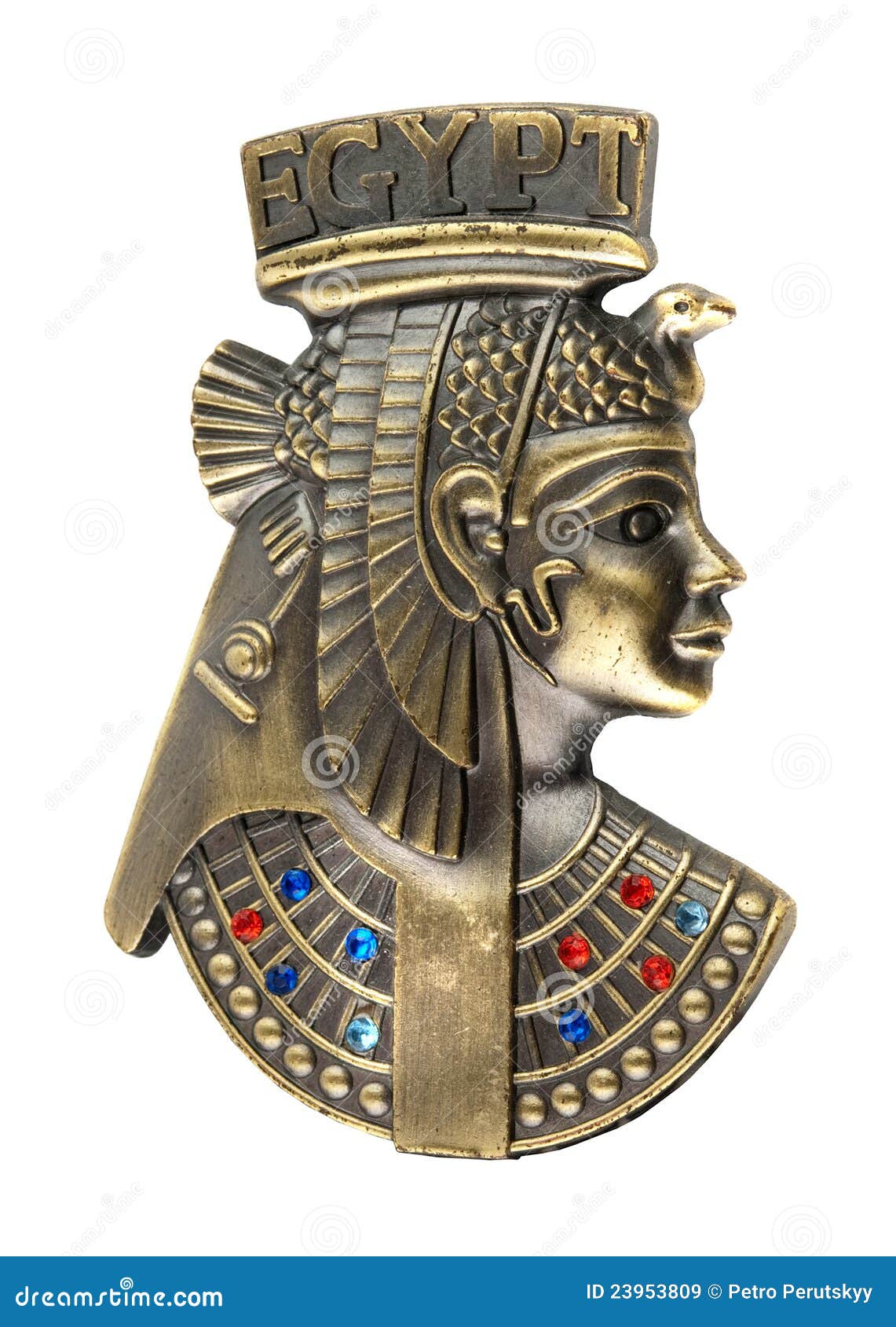 Cleopatra stock image. Image of face, head, cleopatra - 23953809