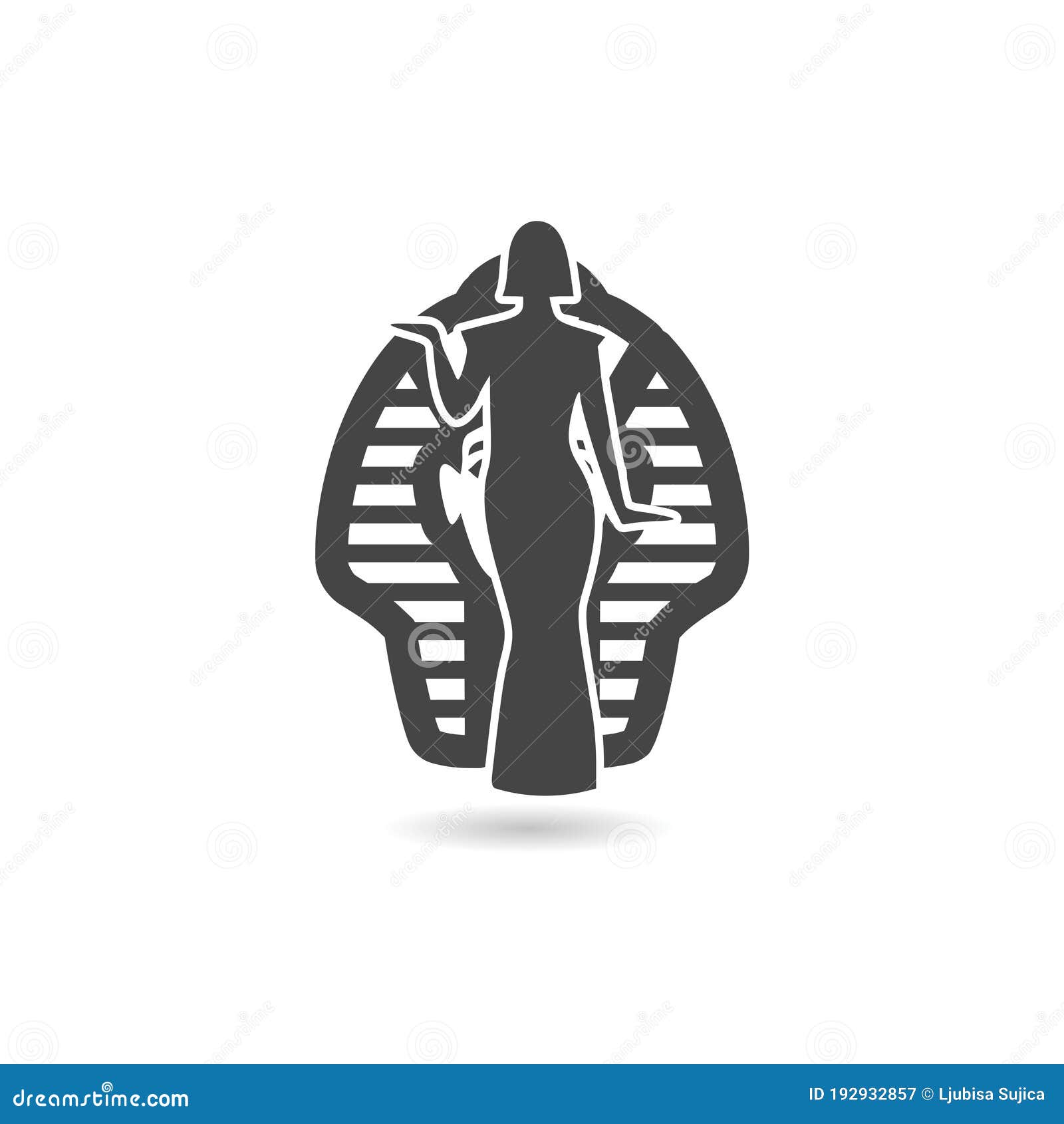 Cleopatra Icon. Trendy Cleopatra Logo Concept On White Background From ...