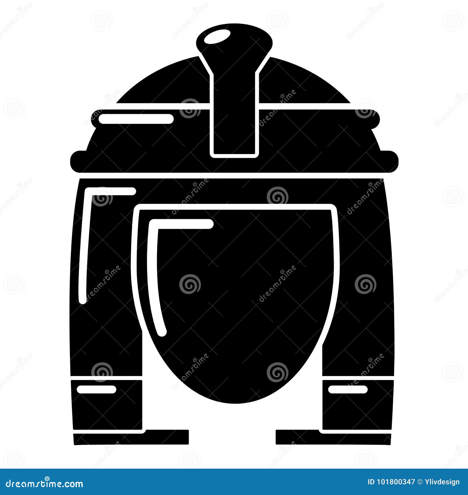 Cleopatra Icon, Simple Black Style Stock Vector - Illustration of ...