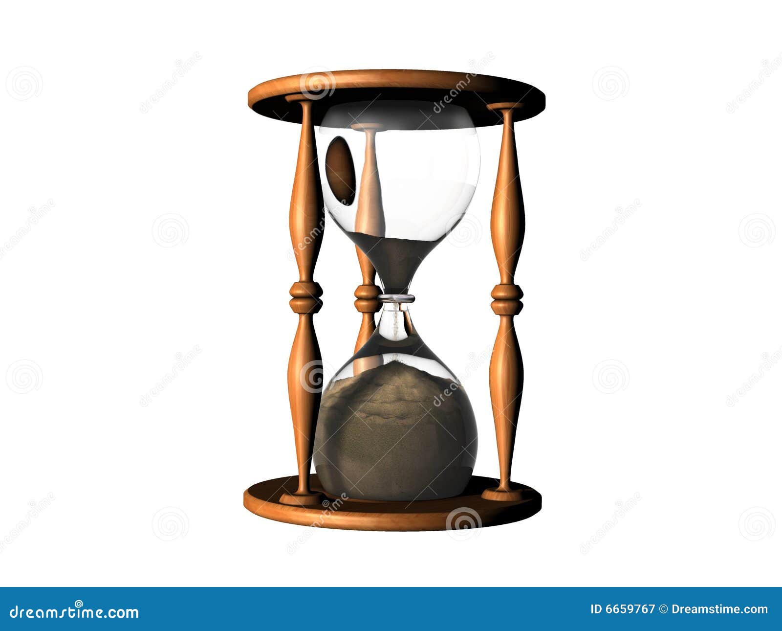 Clepsidra stock de ilustración. Ilustración de antiguo - 6659767