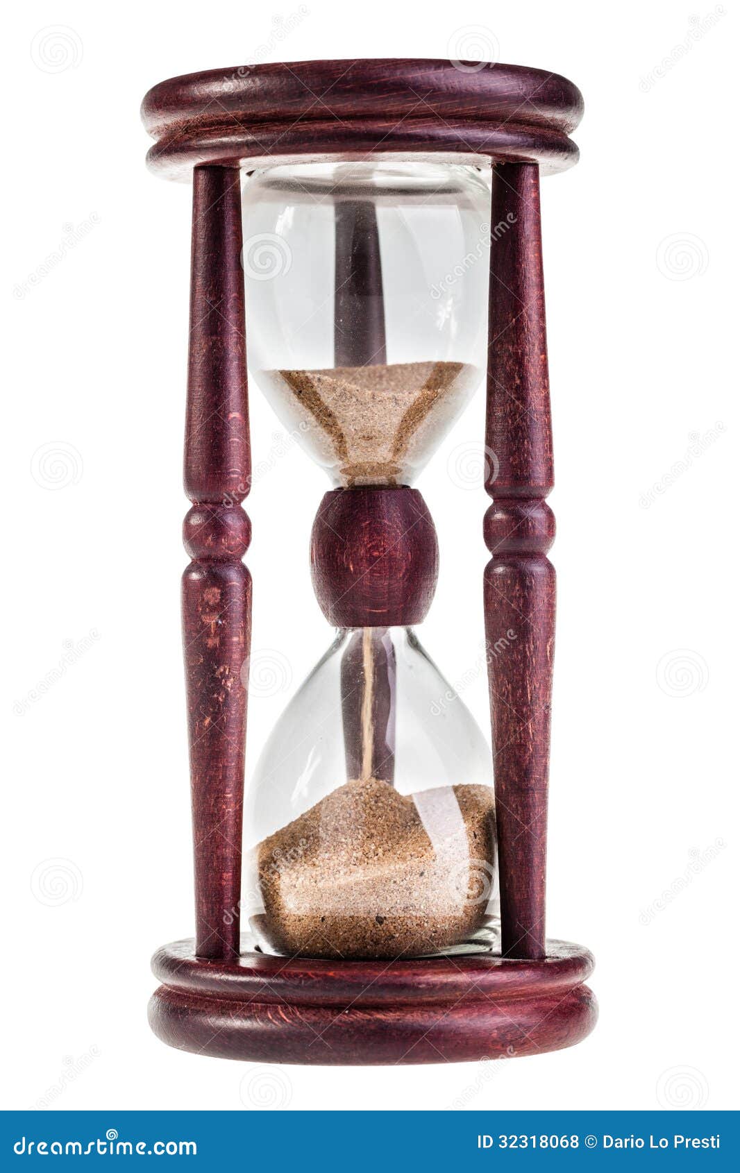 Clepsydre photo stock. Image du flux, vieillissement - 32318068