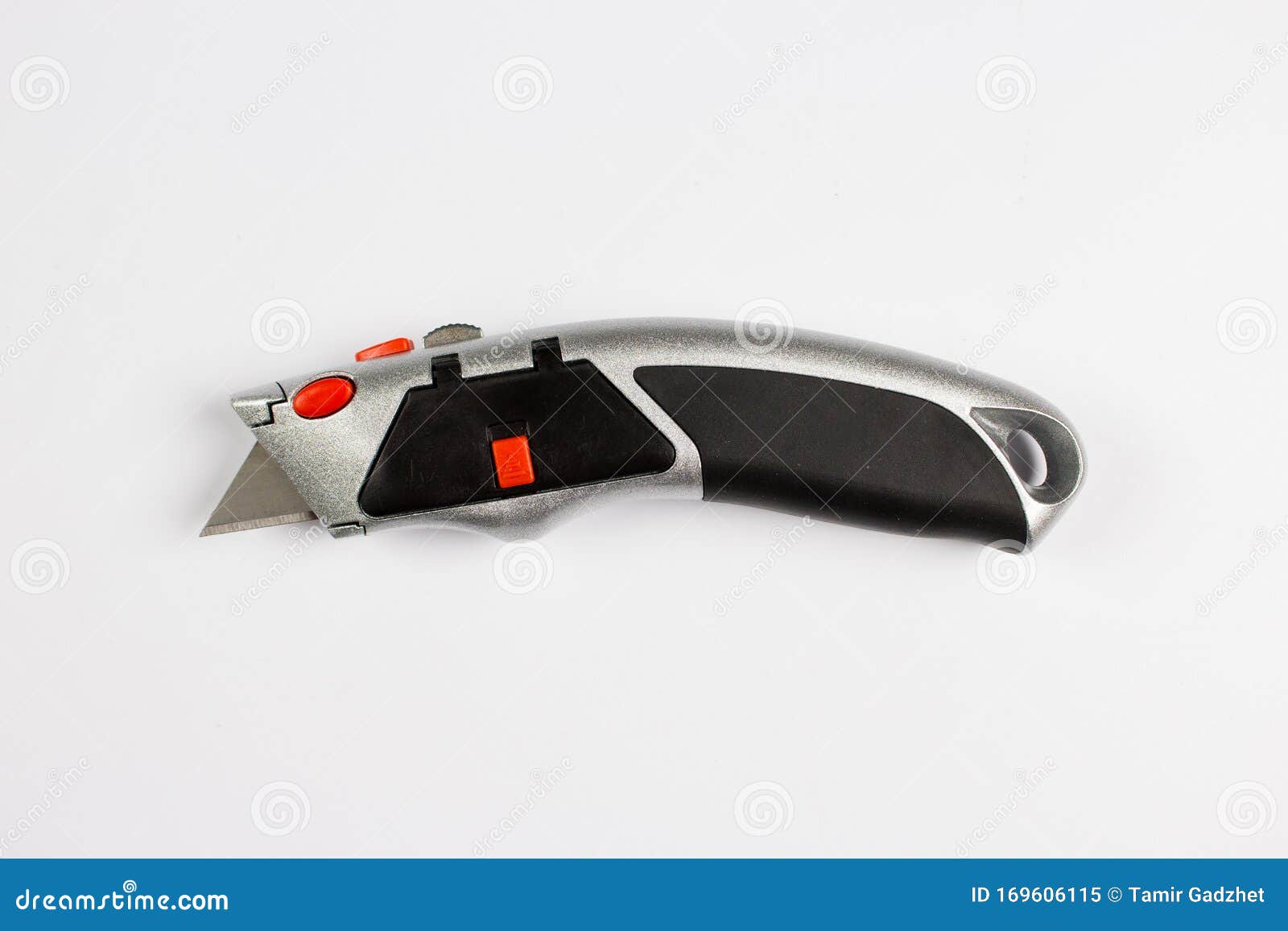Clerical Knife, Industrial. Photo Reference for 3D Graphics Stock Image ...