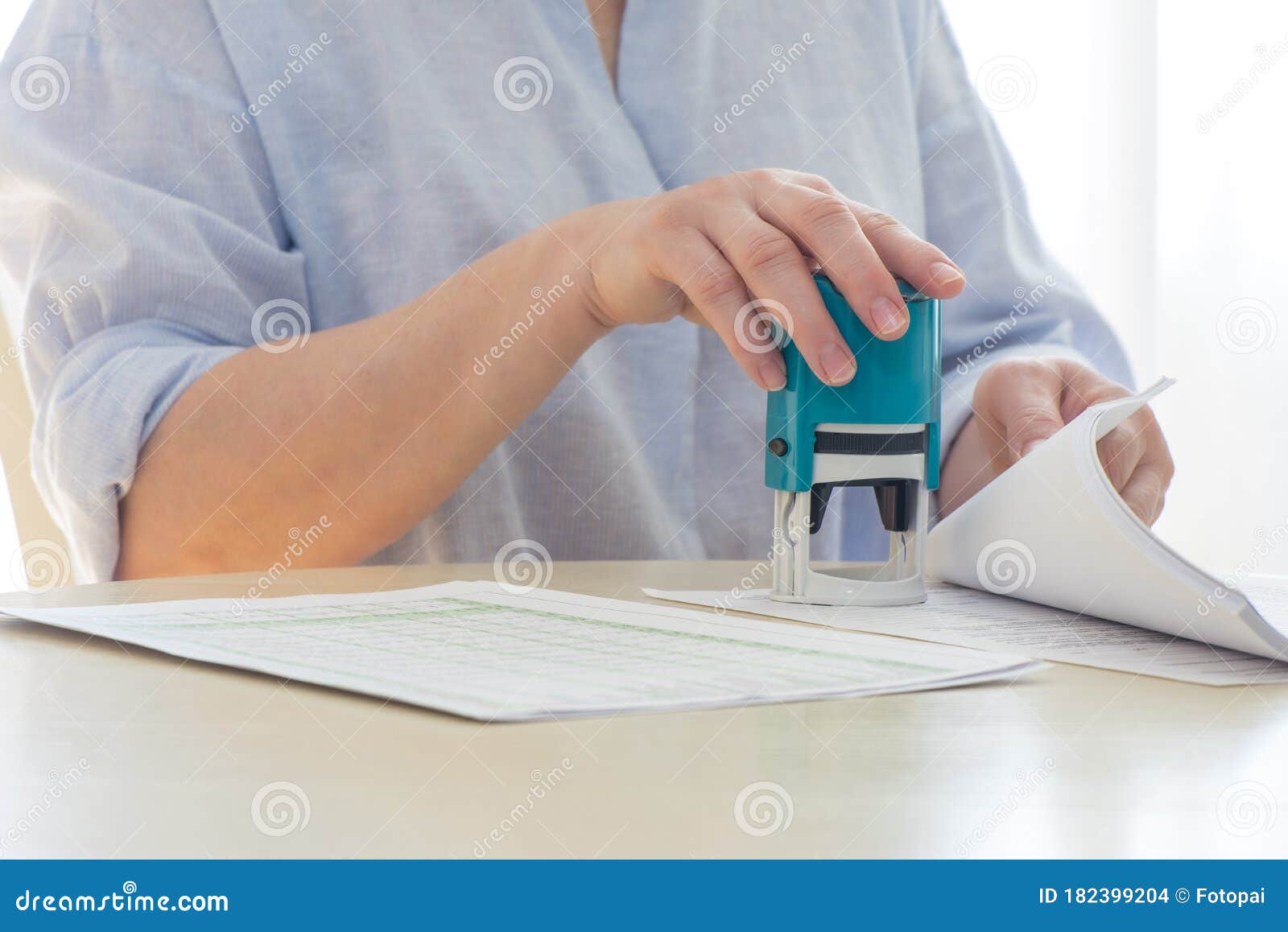 Clerical Work in the Office Stock Photo - Image of secretariat, glasses ...