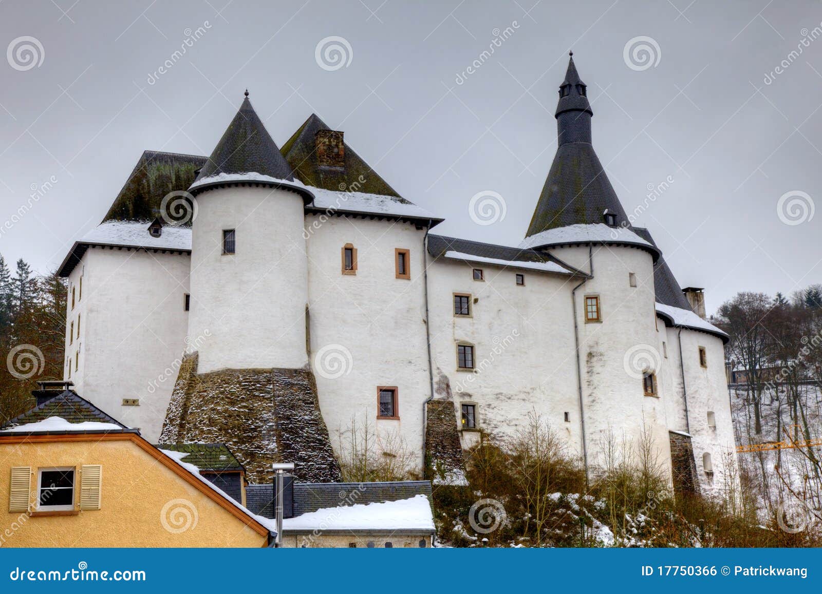 Clervaux Castle in Luxembourg Stock Photo - Image of european ...