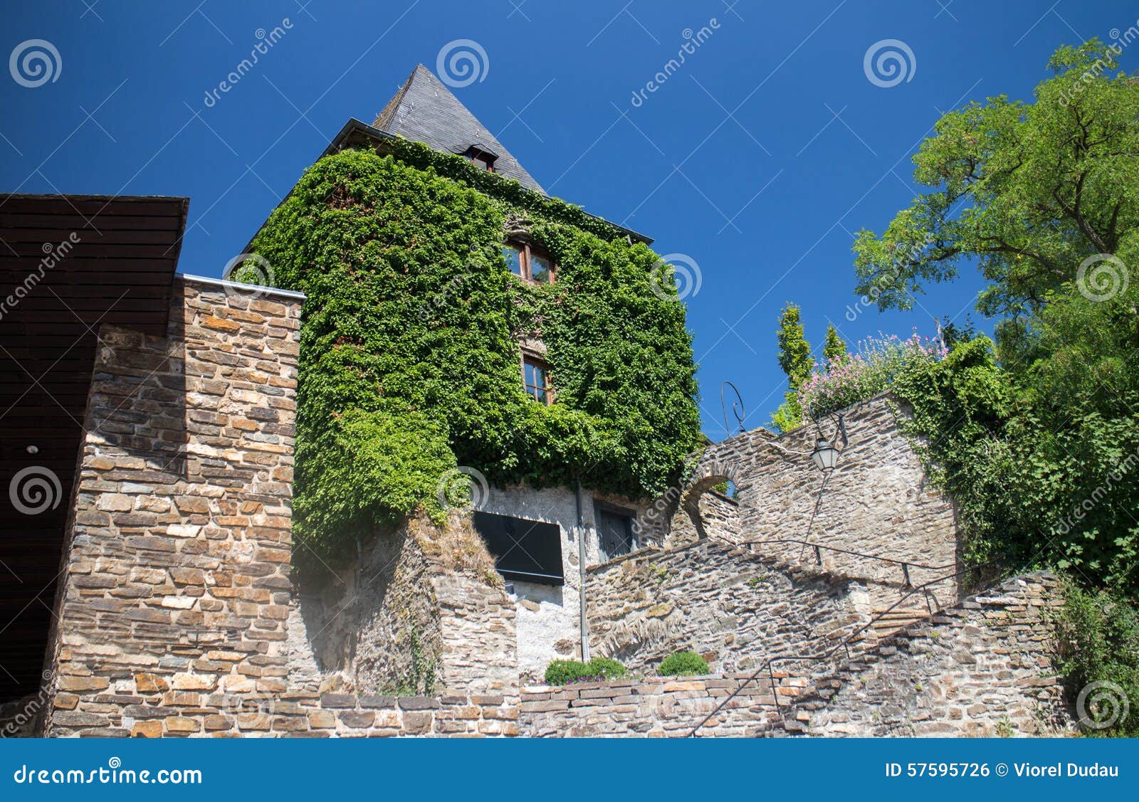 Clervaux Castle stock photo. Image of famous, europe - 57595726