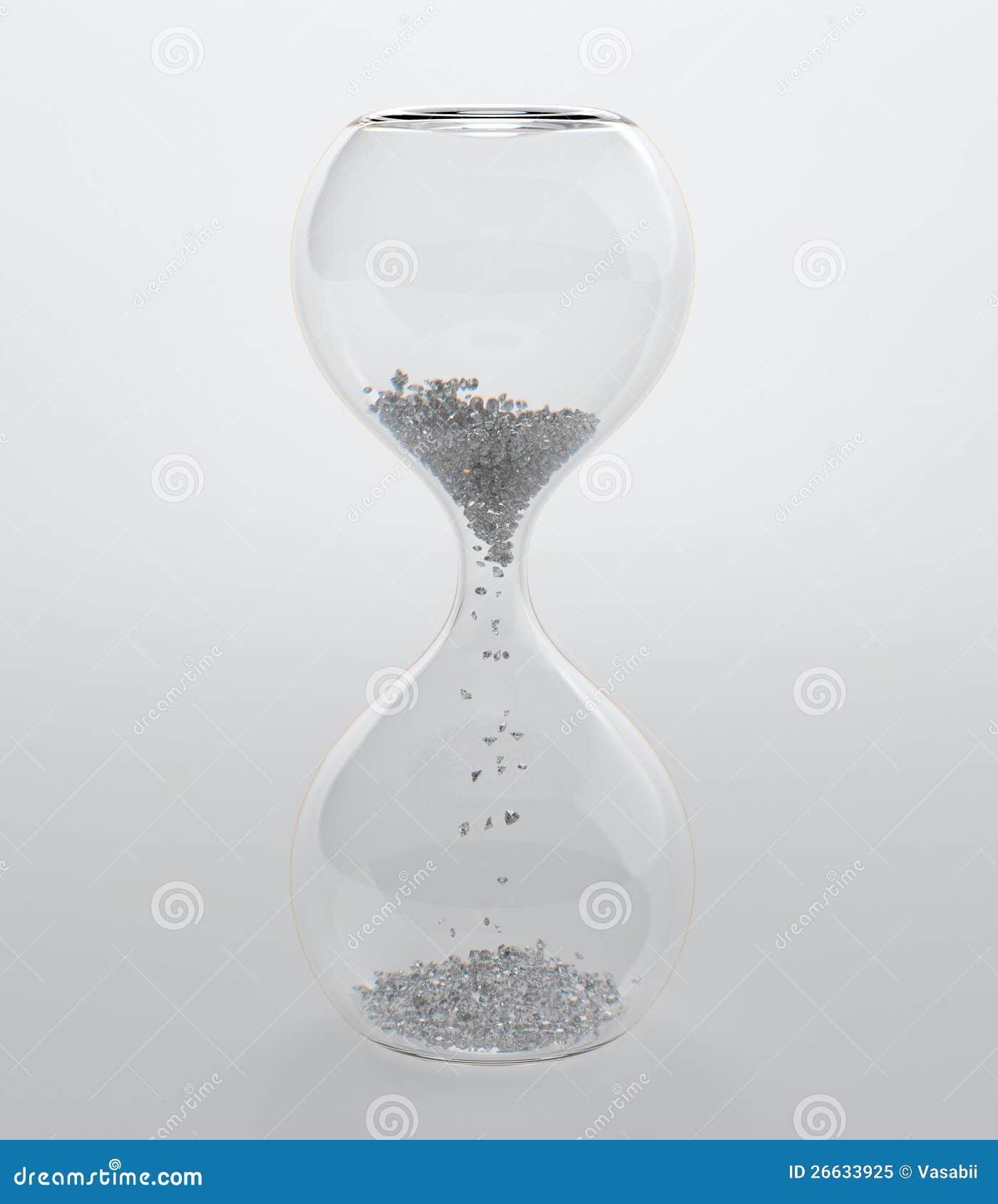 Clessidra immagine stock. Immagine di eternità, azione - 26633925