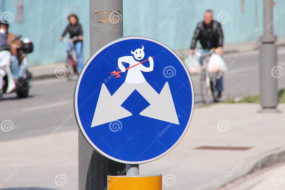 Clet Abraham report image editorial photography. Image of unique - 24010832