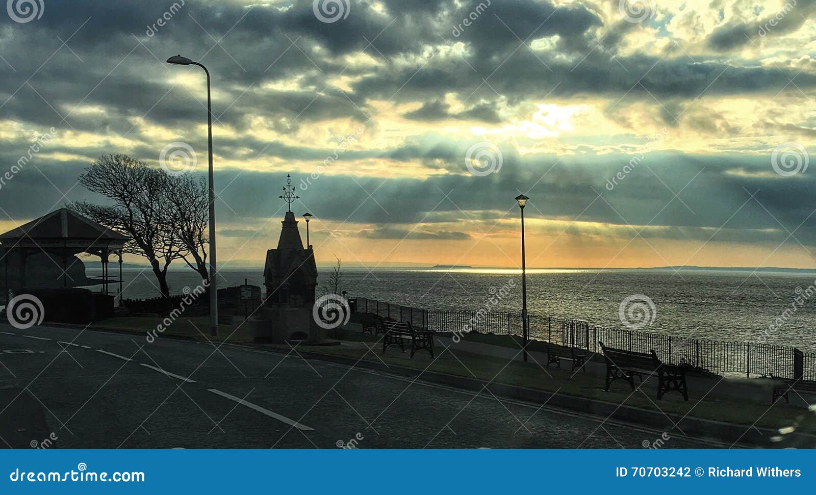Clevedon seafront stock photo. Image of seafront, clevedon - 70703242